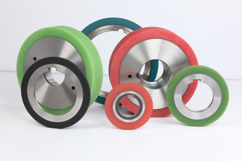 Rubber bonded spacers