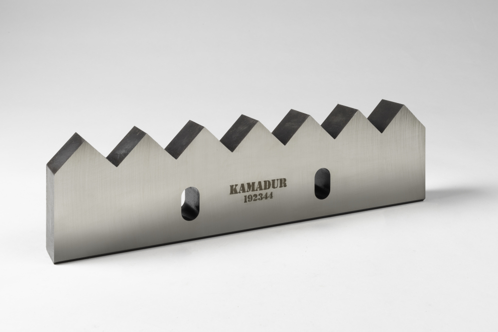 Stator blades single shaft shredders